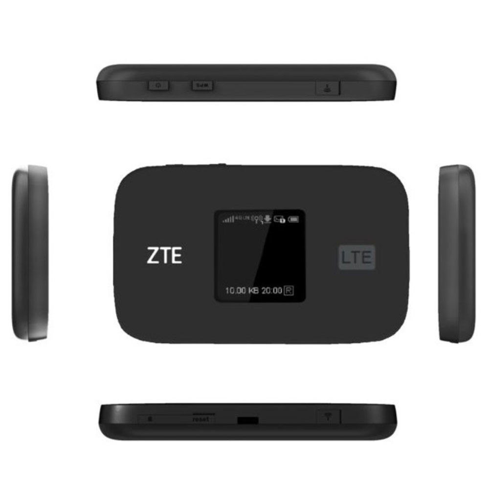 ZTE MF971V LTE Cat6 Mobile WiFi Hotspot ปลดล็อก Wi-Fi เราเตอร์ 4G แบบพกพา 300Mbps